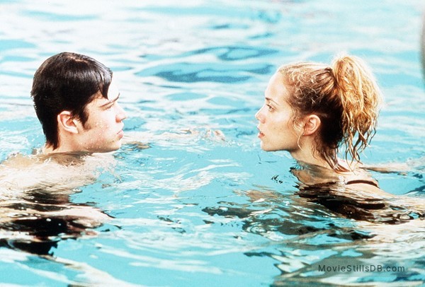 Student Seduction - Publicity still of Elizabeth Berkley & Corey Sevier