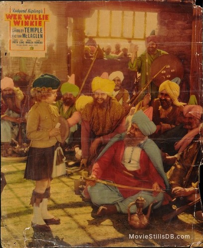 Wee Willie Winkie - Lobby card with Shirley Temple