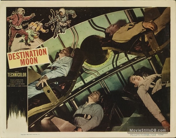 Destination Moon - Lobby card