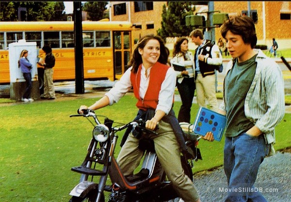 WarGames - Publicity still of Ally Sheedy & Matthew Broderick