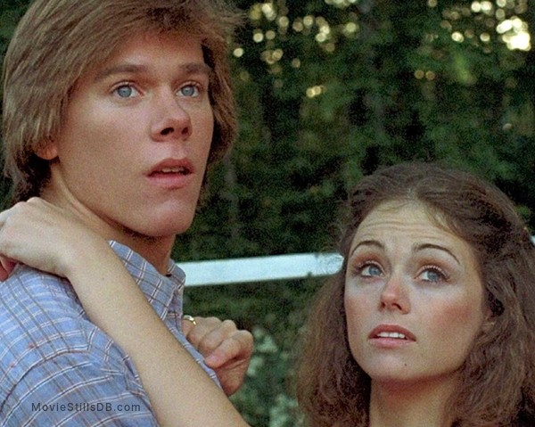 Friday the 13th - Publicity still of Kevin Bacon & Jeannine Taylor
