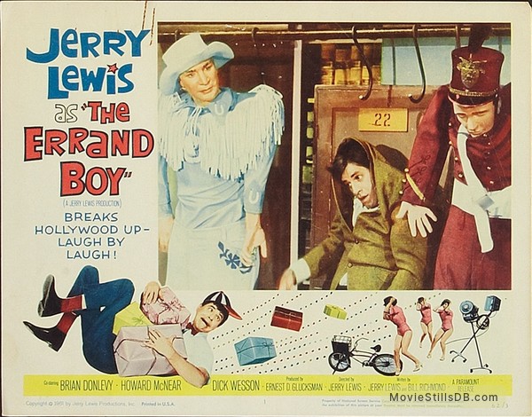 The Errand Boy - Lobby card with Jerry Lewis