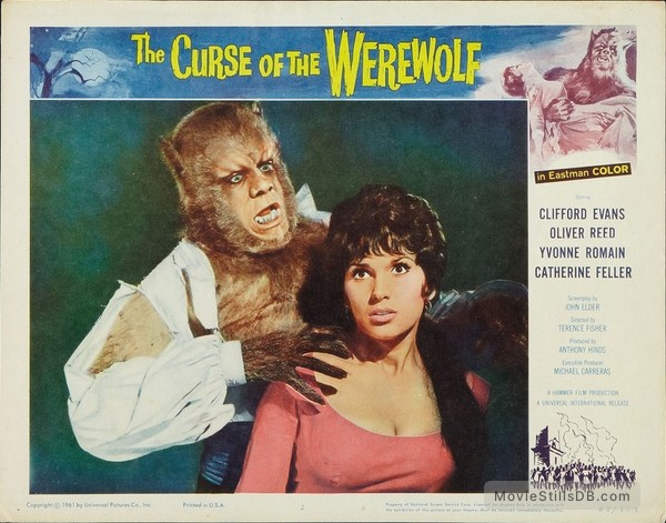 The Curse of the Werewolf - Lobby card