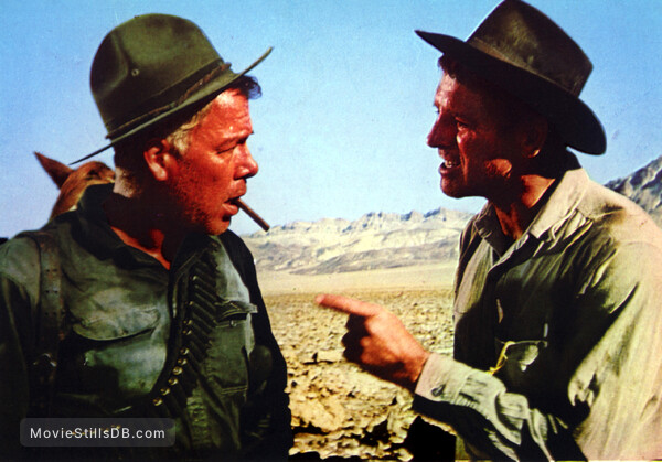 The Professionals - Publicity still of Burt Lancaster & Lee Marvin