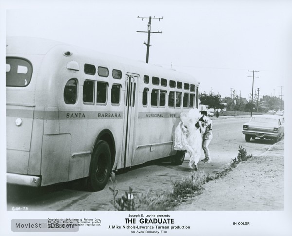 The Graduate - Publicity still of Katharine Ross & Dustin Hoffman