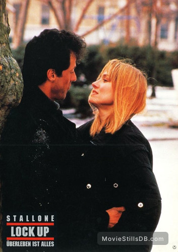 Lock Up - Lobby card with Sylvester Stallone & Darlanne Fluegel