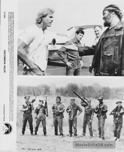 Uncommon Valor - Publicity still of Reb Brown & Fred Ward