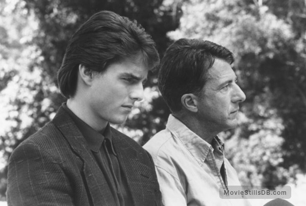 Rain Man - Publicity still of Tom Cruise & Dustin Hoffman