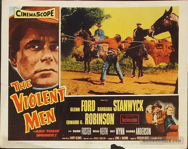 The Violent Men - Lobby card