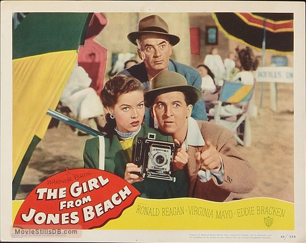 The Girl from Jones Beach - Lobby card