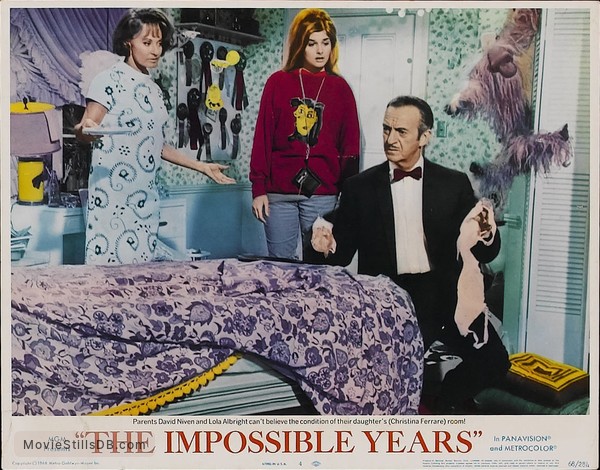 The Impossible Years - Lobby card
