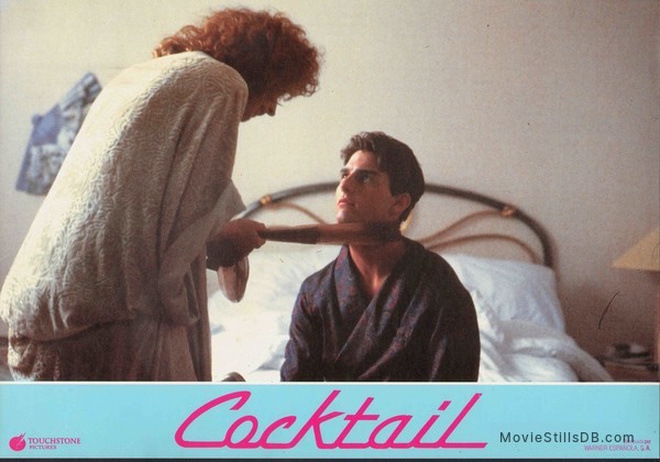 Cocktail - Lobby card with Tom Cruise & Elisabeth Shue