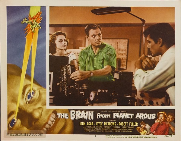 The Brain from Planet Arous - Lobby card